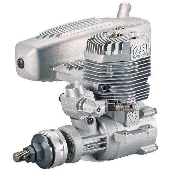 OS MAX 46 AX II (7.45cm3) + pot - Intermodel SAS