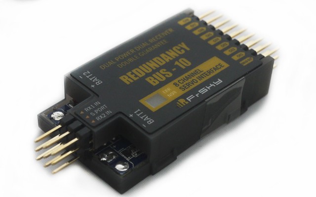 REDUNDANCY BUS 10 voies FrSky - Intermodel SAS