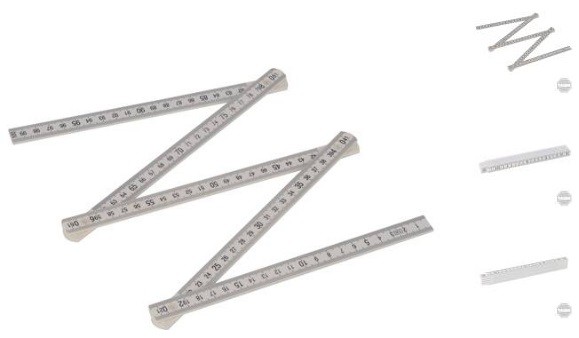 METRE PLIABLE EN PLASTIQUE 1M - Intermodel SAS