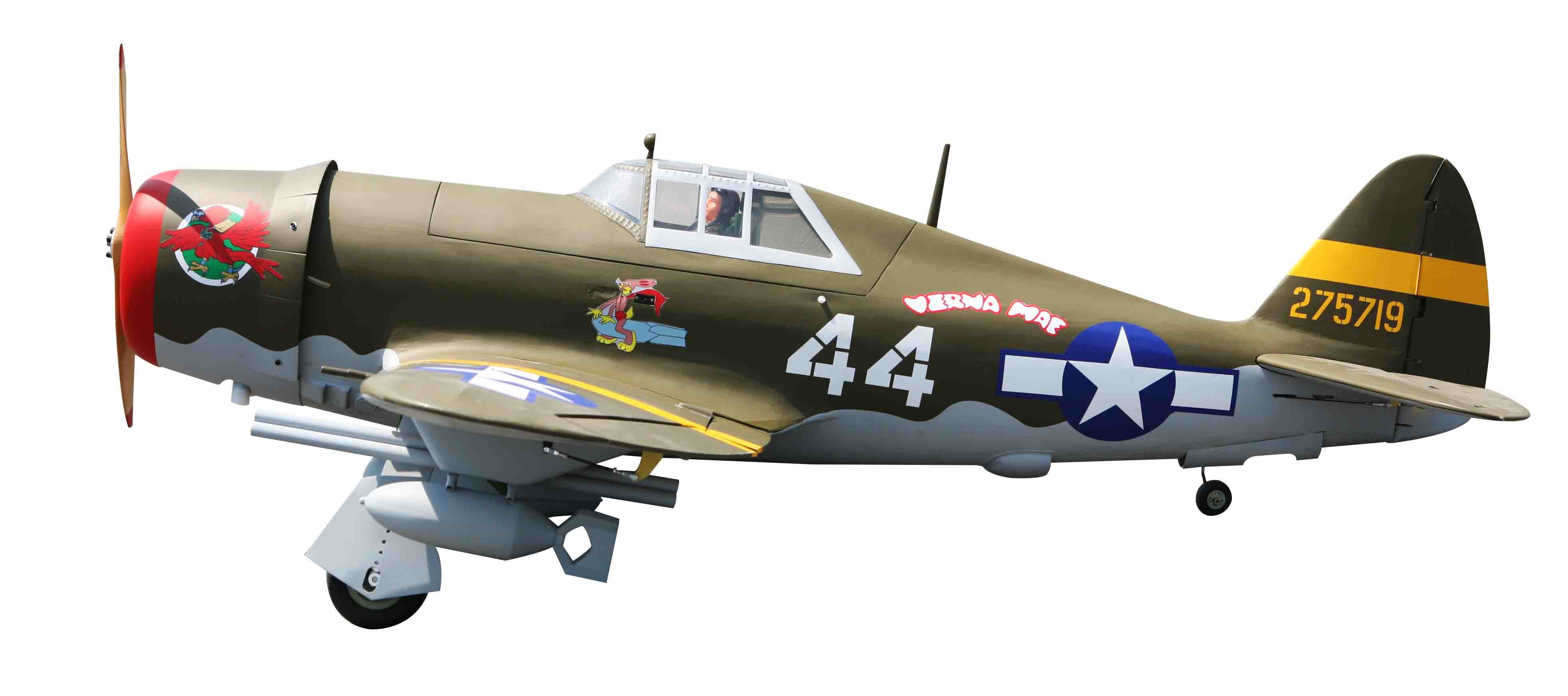 P-47 RAZORBACK GIANT SCALE 50-61CC EP ARF - Intermodel SAS