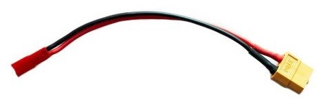 Cordon de charge XT-60 vers JST BEC - Intermodel SAS