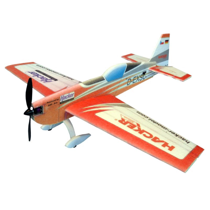 EXTRA 330SC double 1000 rouge HACKER - Intermodel SAS