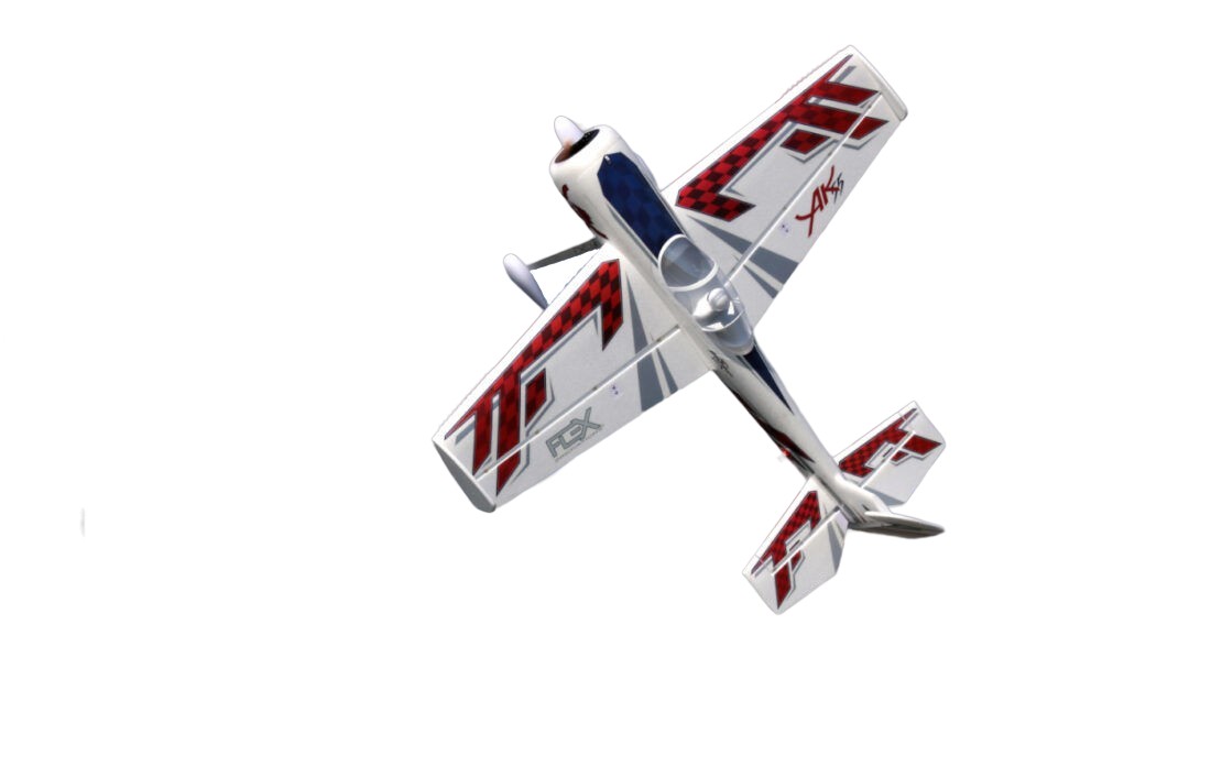 QQ YAK 55 10E SUPER PNP 1196MM AVEC AURA 8 ROUGE / BLEU FLEX INNOVATION ...