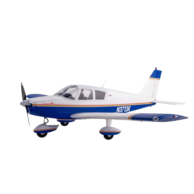 PIPER CHEROKEE 1310MM BNF BASIC AVEC SAFE ET AS3X BLEU E-FLITE ...