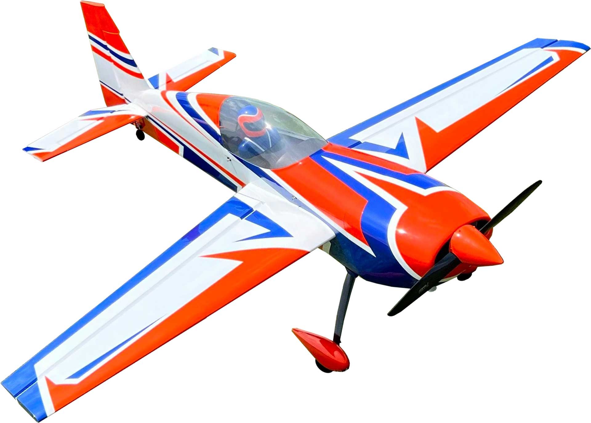 EXTRA 260 104" ARF ORANGE/BLEU EXTREME FLIGHT - Intermodel SAS
