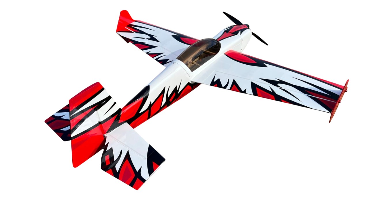 EDGE 540T V2 PLUS 48" ROUGE ET NOIR ARF EXTREME FLIGHT - Intermodel SAS