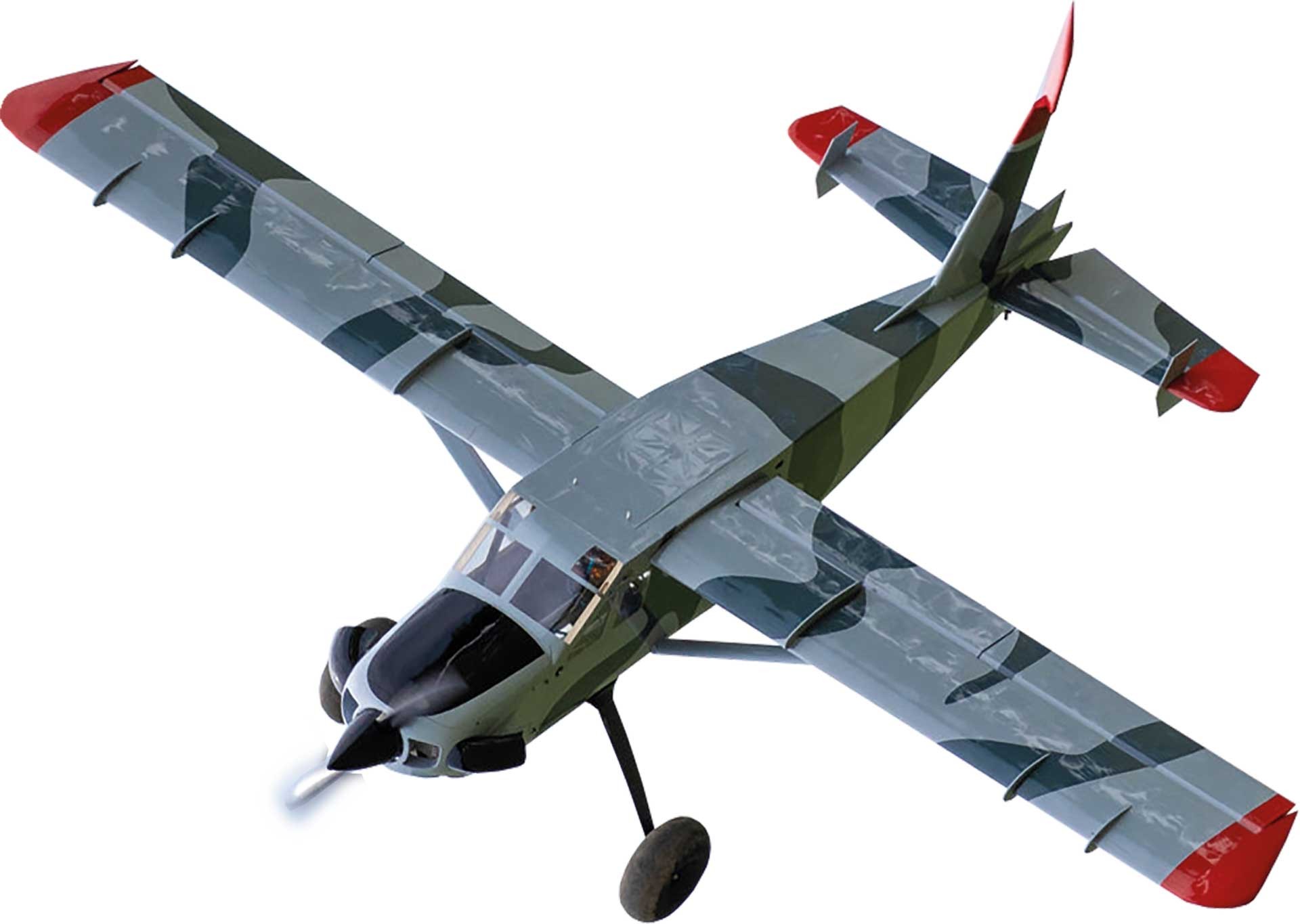 Turbo Bushmaster 120" V2 CAMOUFLAGE LEGACY AVIATION - Intermodel SAS