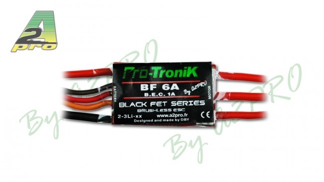 ESC BF6A -Bec 1A - Black Fet series - Intermodel SAS